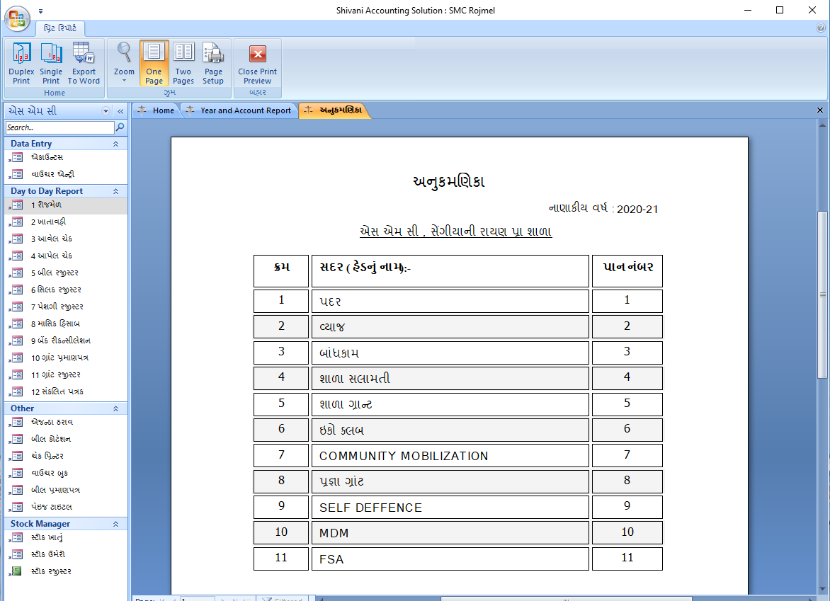 Khatavahi Report – SMC Rojmel | Easy Accounting solution