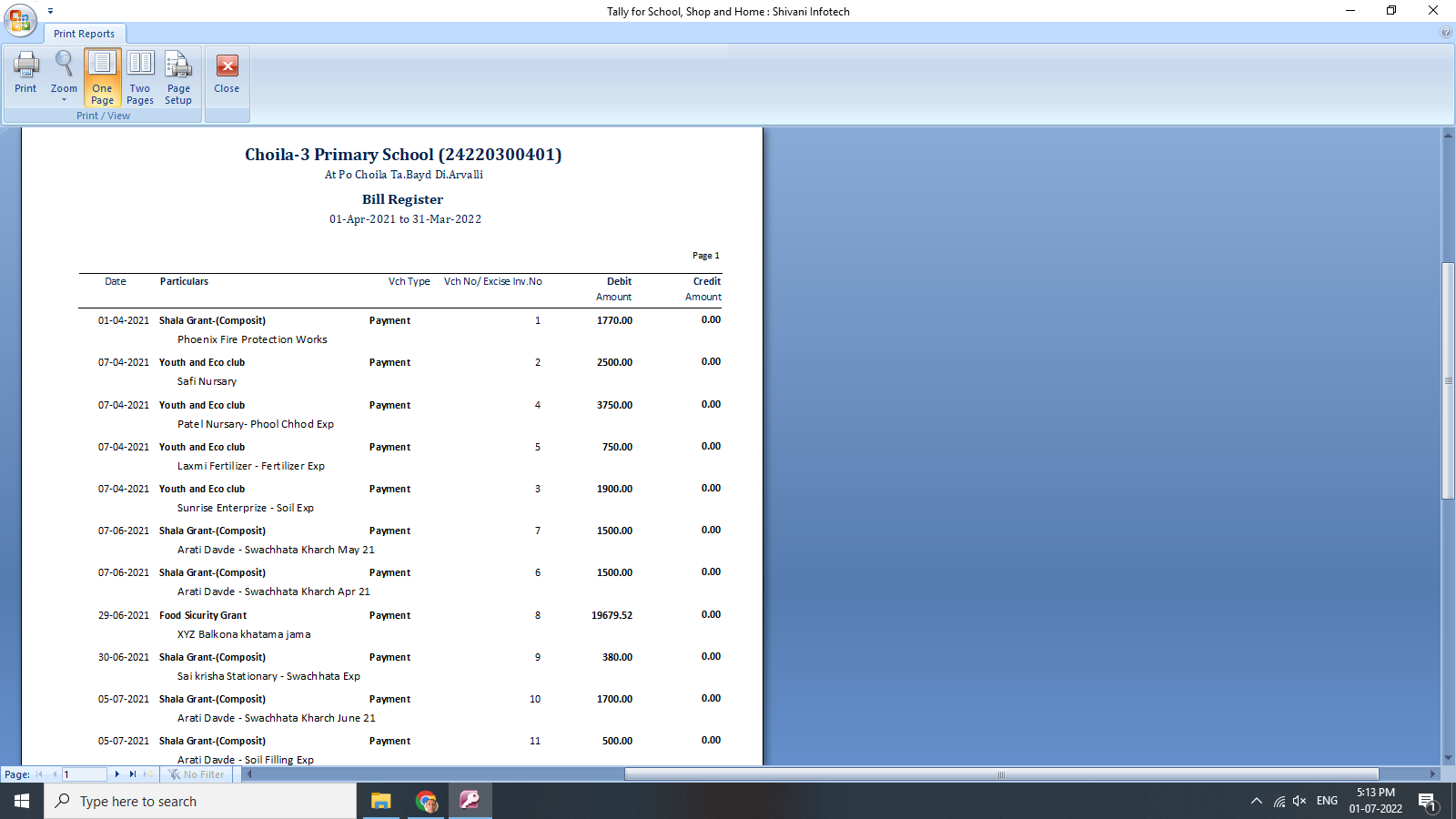 Tally for School, Shop and Home - SMC Rojmel | Easy Accounting solution