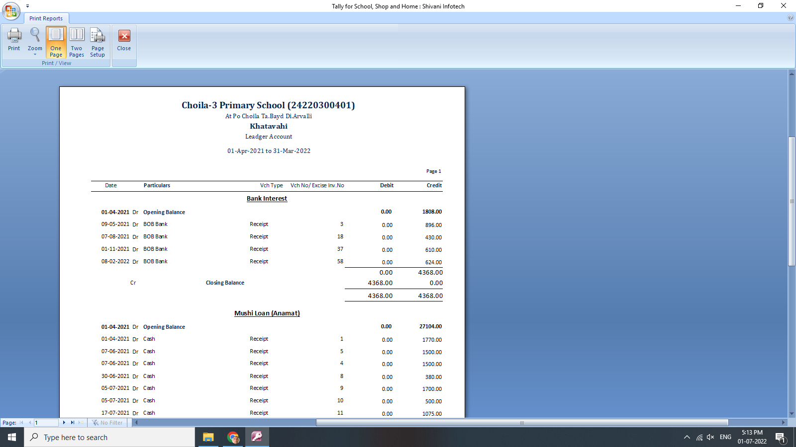 Tally for School, Shop and Home - SMC Rojmel | Easy Accounting solution